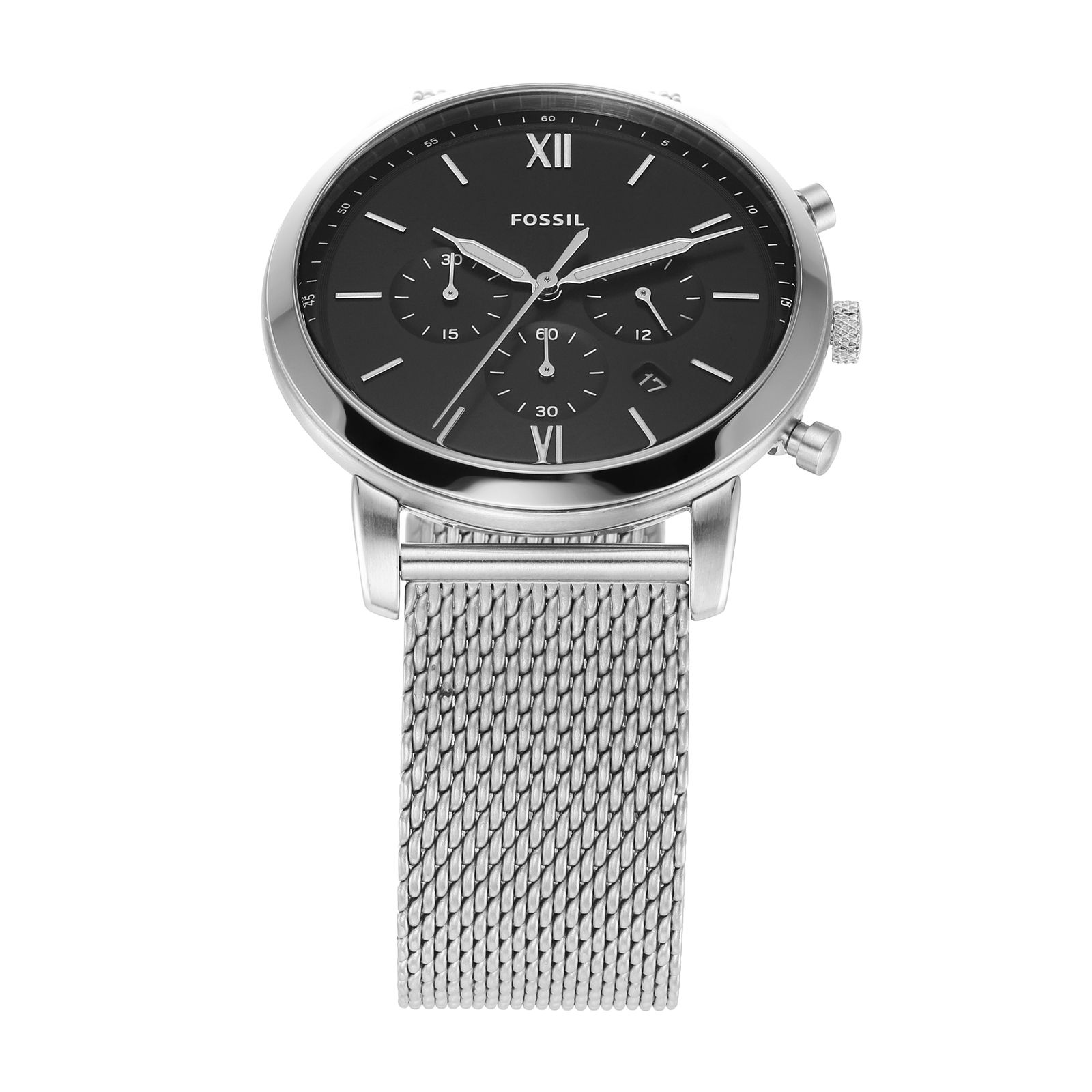 Đồng hồ nam Fossil NEUTRA FS6020SET dây thép không gỉ-màu bạc – Fossil ...