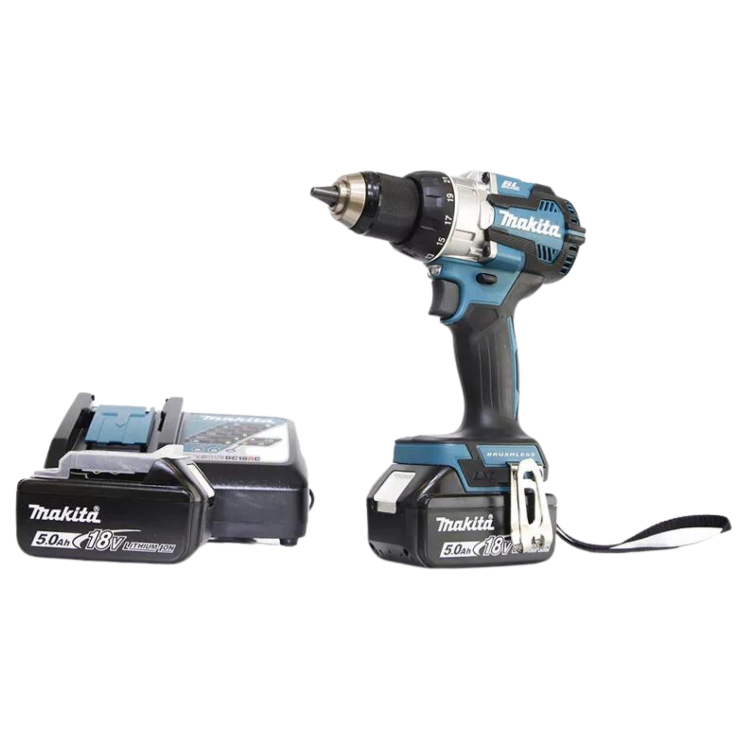 Máy khoan pin cầm tay Makita DDF489RTJ Lực siết khoá tối đa 80Nm