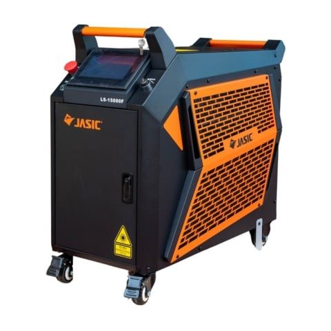 Máy hàn laser Jasic FIBER LS-15000F hàn nhanh gấp 10 lần