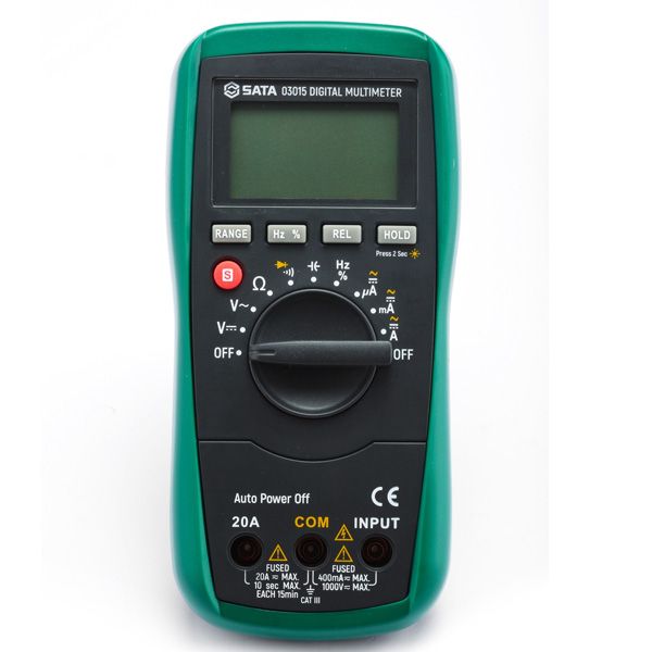 Đồng hồ đa năng kỹ thuật số SATA 9V/6F22 03015 – Thiết bị cầm Tay ...
