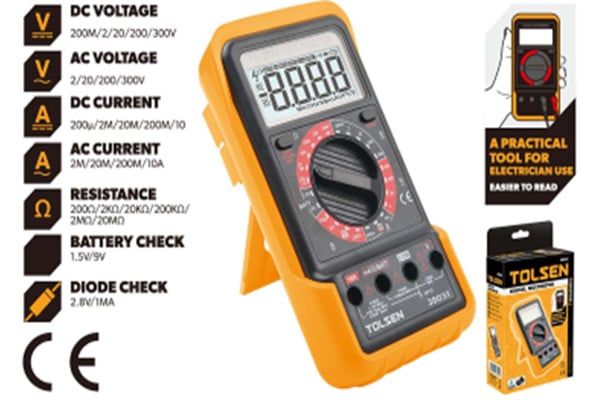 Đồng hồ đo điện vạn năng Tolsen 38031 – Thiết bị cầm Tay Nguyên Khuê