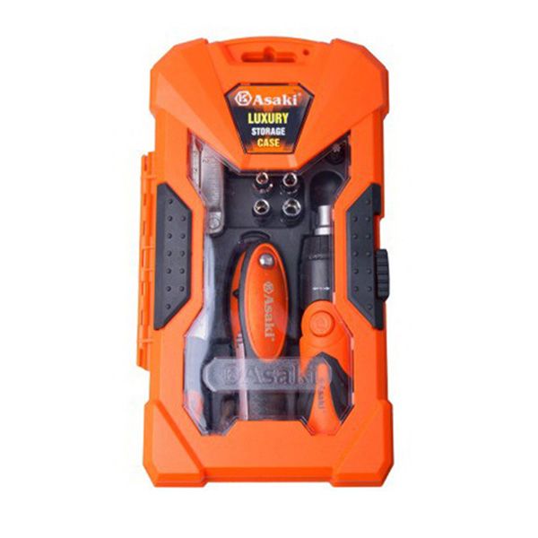 Bộ dụng cụ đa năng 33 chi tiết Asaki AK-6358 – Thiết bị cầm Tay Nguyên Khuê
