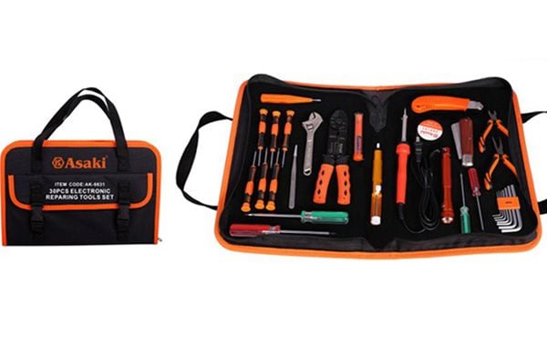 Bộ dụng cụ sửa chữa điện tử 30 chi tiết Asaki AK-9831 – Thiết bị cầm ...
