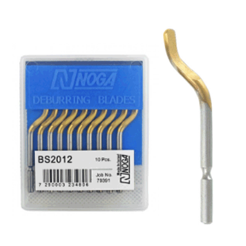 Lưỡi dao gọt bavia phủ TiN Noga BS1012 – Thiết bị cầm Tay Nguyên Khuê