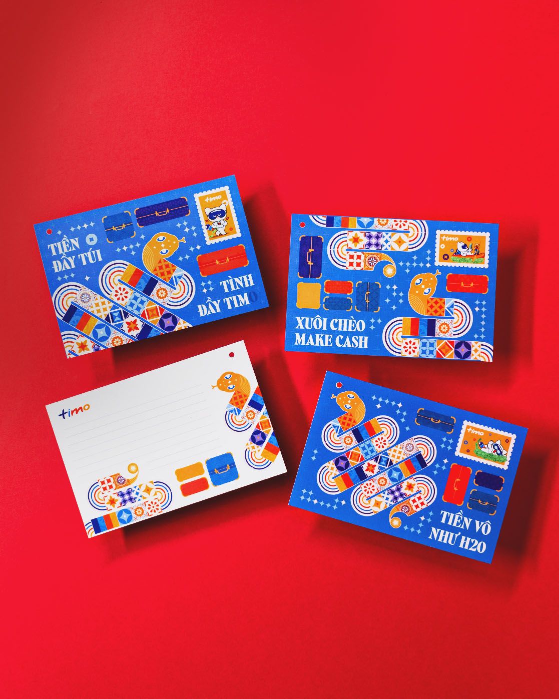 Bộ Postcard Tết 2025 – TIMO STORE