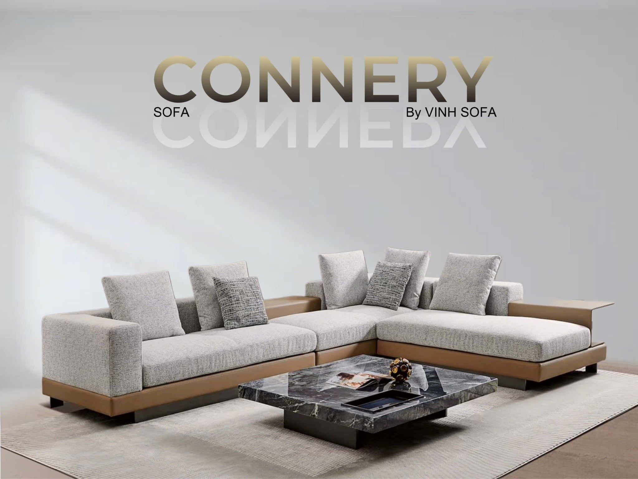 ROMA - Bộ sofa bọc da bò Mastrotto Linea tiếp xúc bề mặt – VINH SOFA