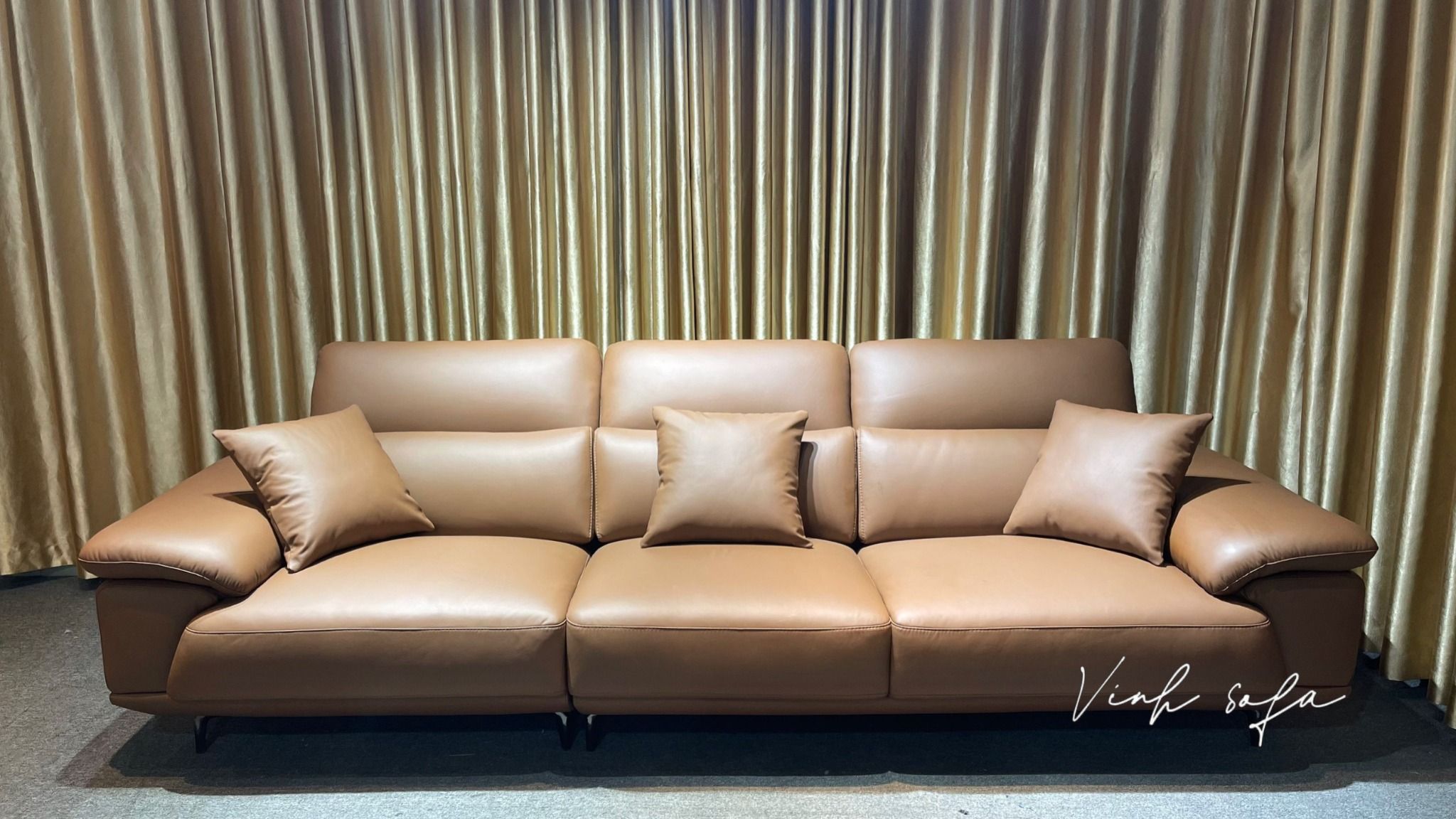 FLOREN - Sofa góc bọc toàn bộ da bò Mastrotto Prenium – VINH SOFA