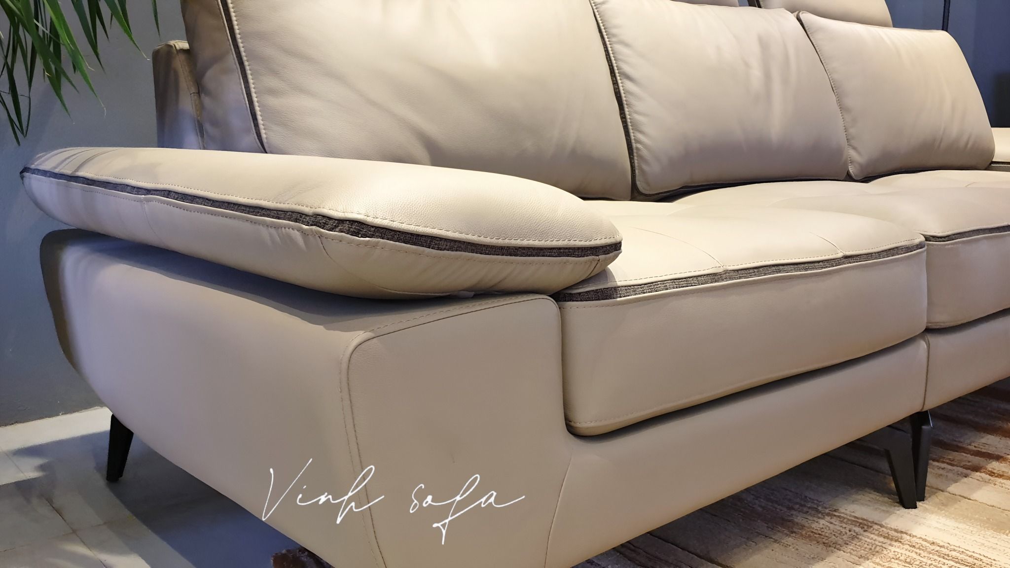 BERNIE - Sofa thông minh bọc toàn bộ da bò Mastrotto nhập Ý – VINH SOFA - NỘI THẤT, SOFA CAO CẤP