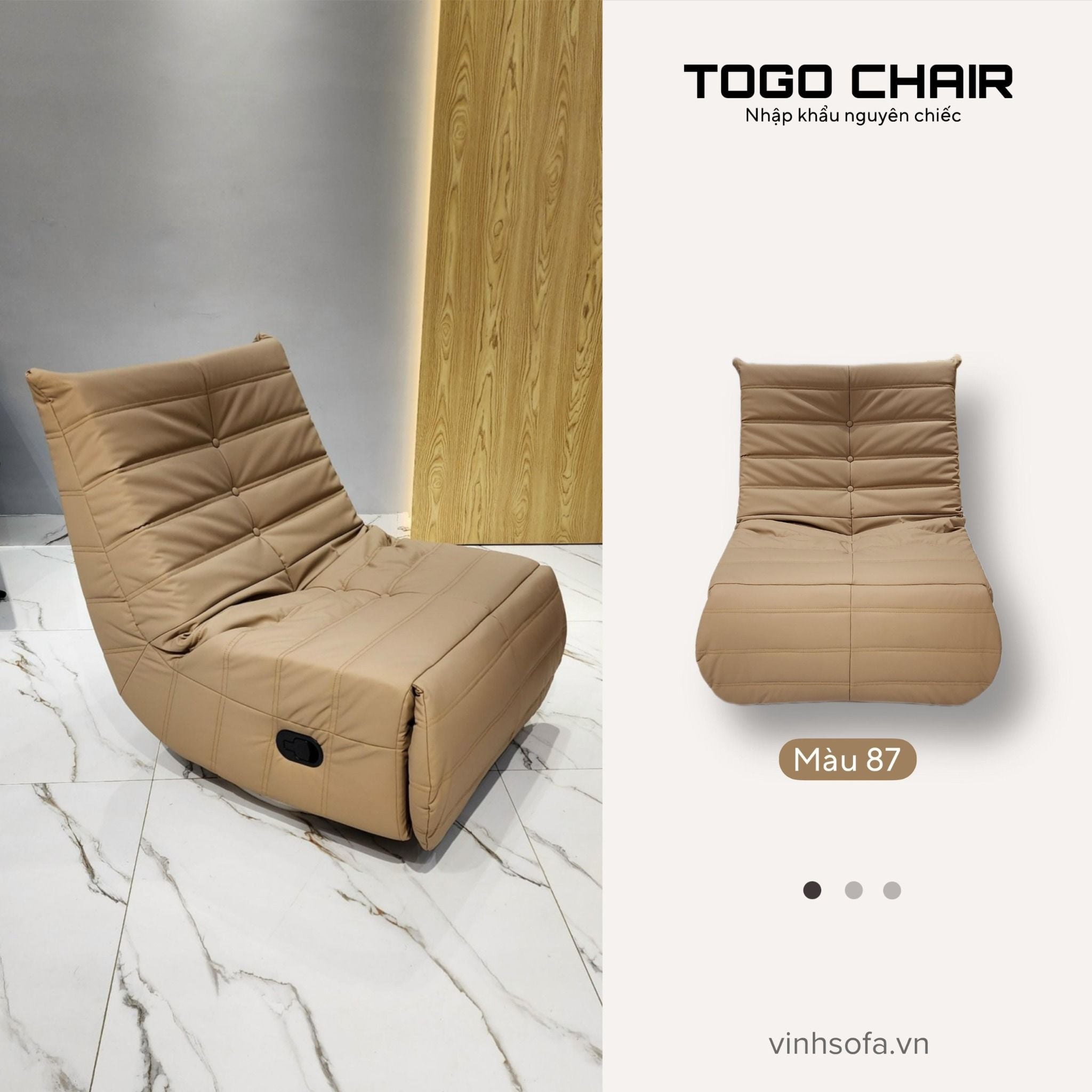 TOGO chỉnh cơ - Ghế thư giãn nhập khẩu – VINH SOFA