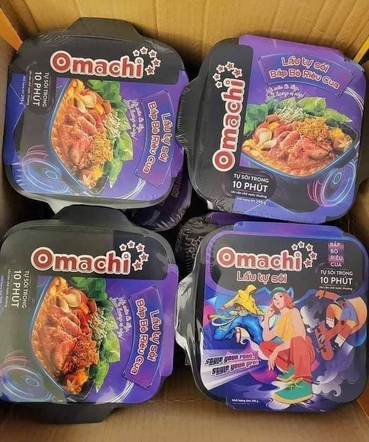 Omachi Lẩu Tự Sôi Bắp Bò Riêu Cua – Lins Food Mart