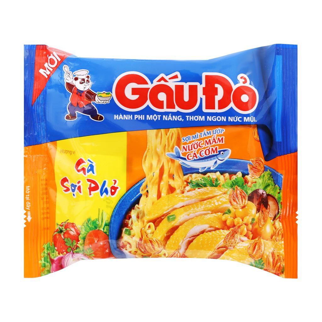 Mì gấu đỏ bít tết – Lins Food Mart
