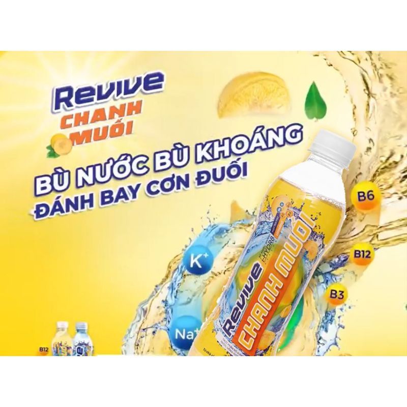 Revive Chanh Muối 390 ml( lốc) – Lins Food Mart