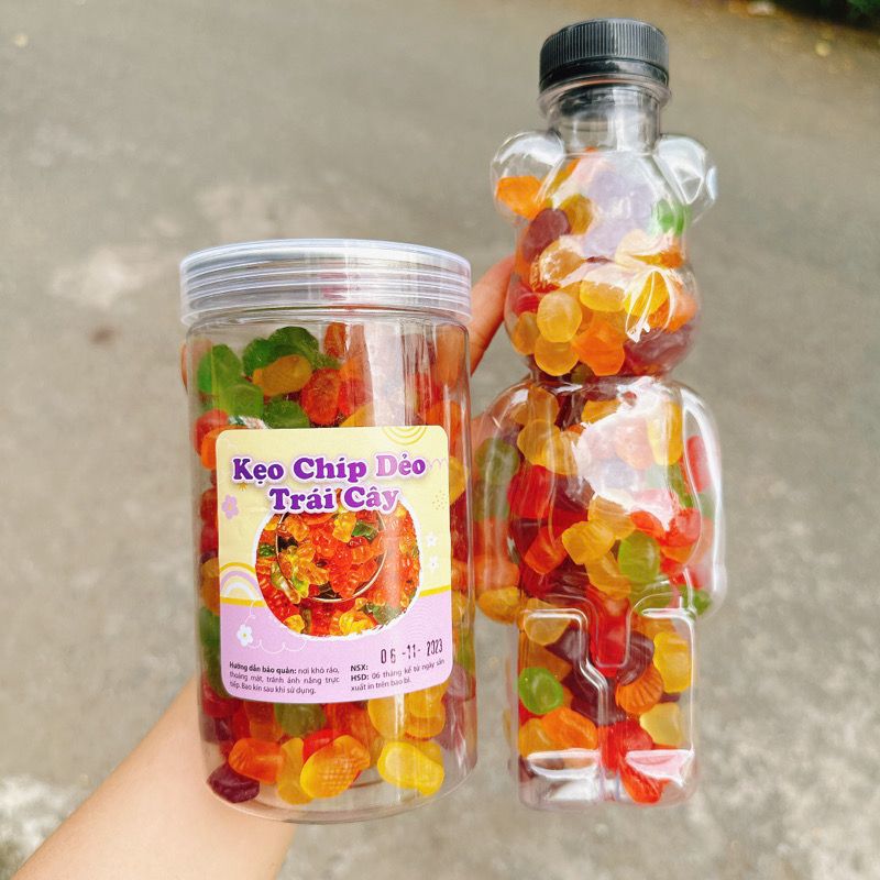 KẸO CHIP DẼO TRÁI CÂY ĐÀI LOAN hộp 500g – Lins Food Mart