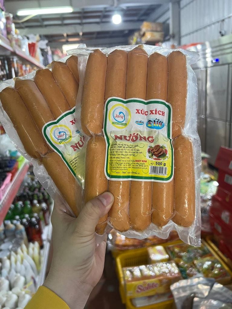 Xúc xích Kiểu Đức Nướng – Lins Food Mart