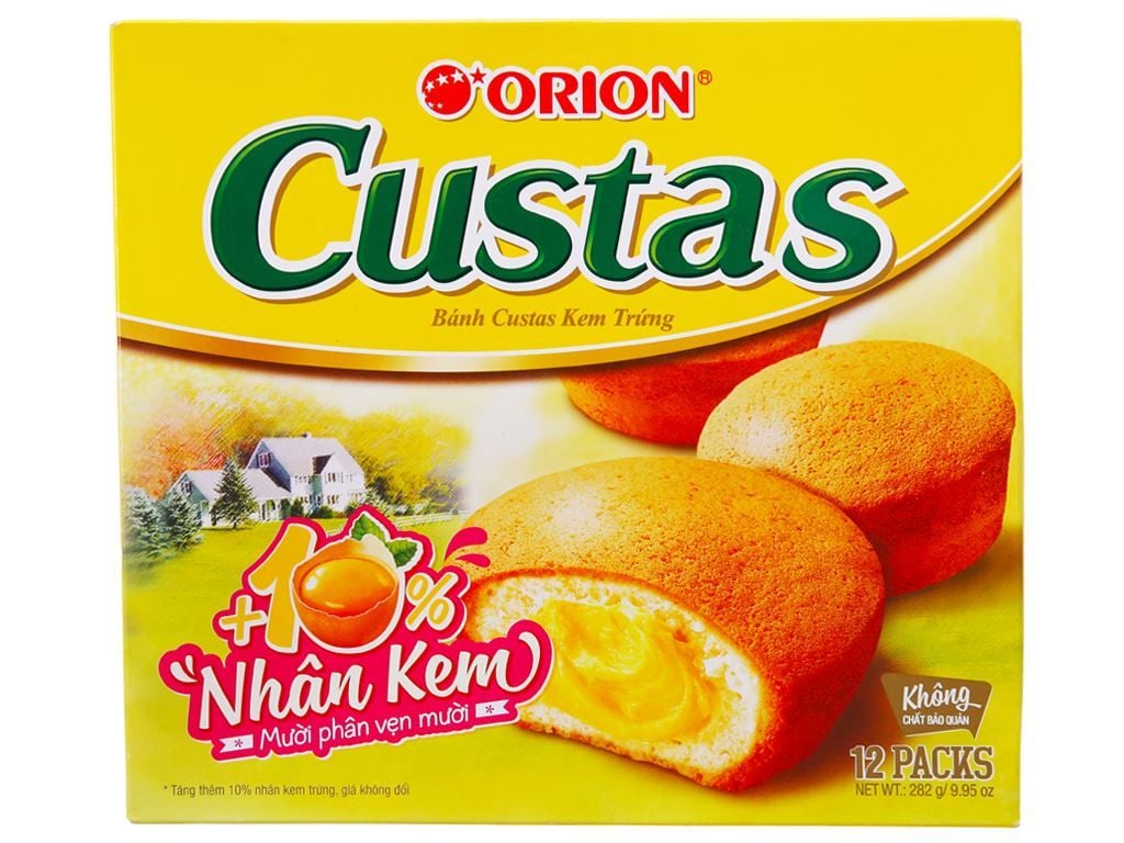 Bánh Kem trứng Custas – Lins Food Mart