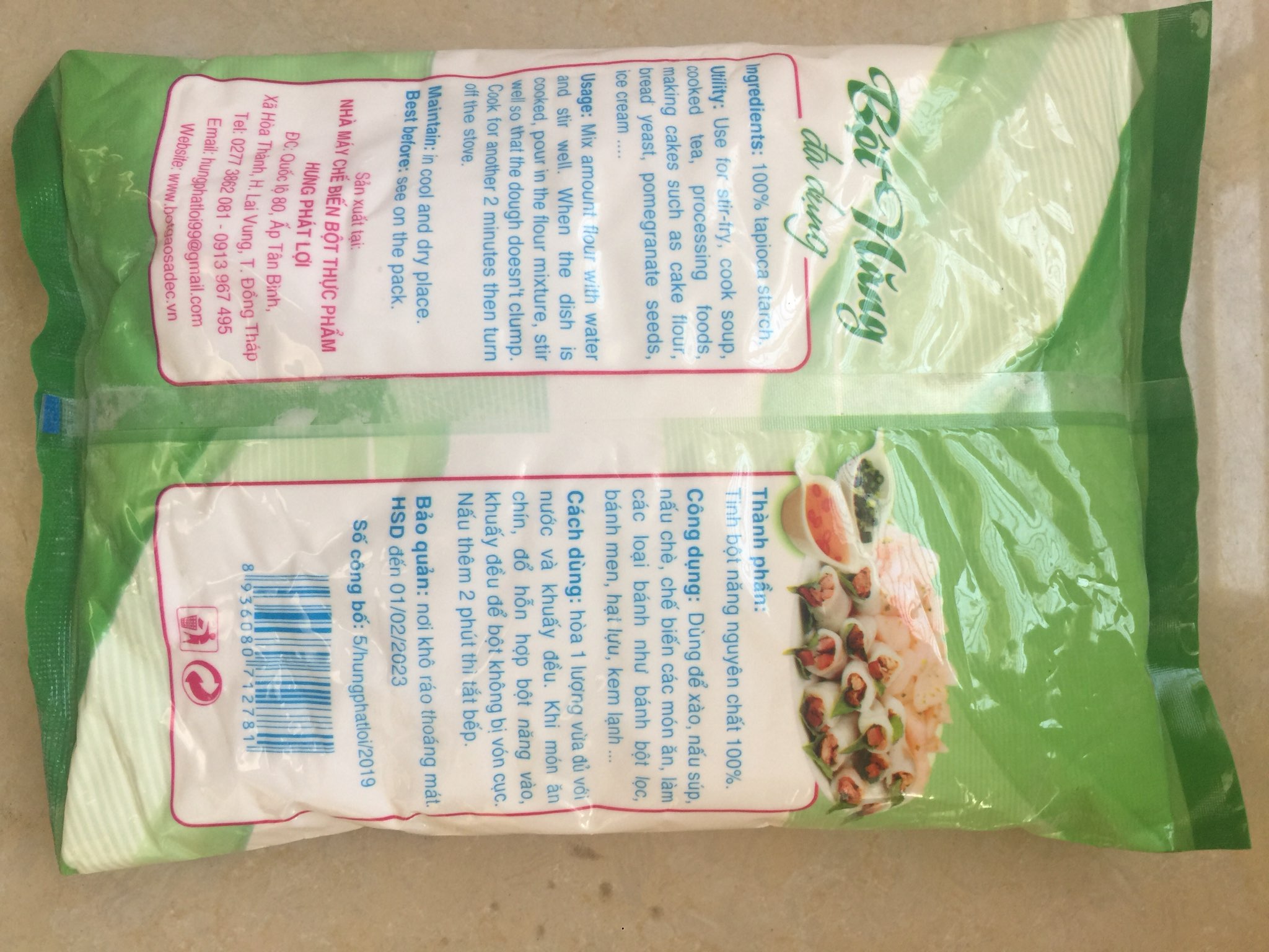 Bột năng – Lins Food Mart