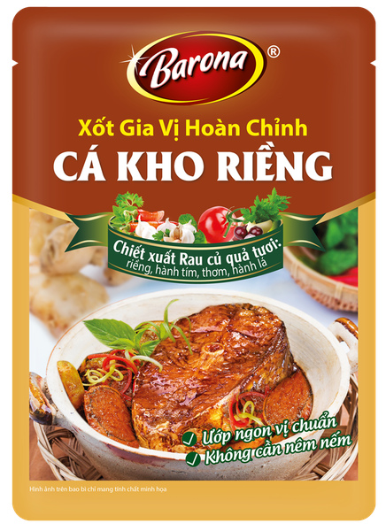 Gia vị cá kho riềng Barona – Lins Food Mart