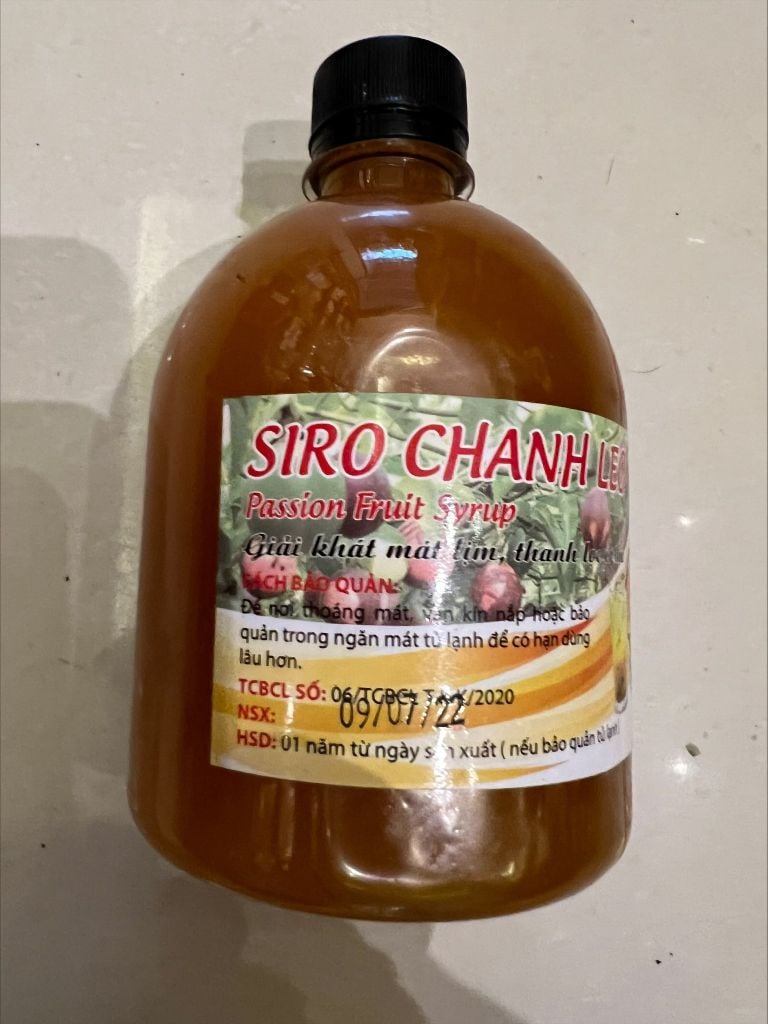 Siro chanh leo – Lins Food Mart
