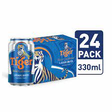 Bia Tiger lon xanh – Lins Food Mart