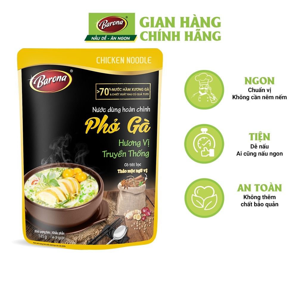 Gia vị phở gà Barona – Lins Food Mart
