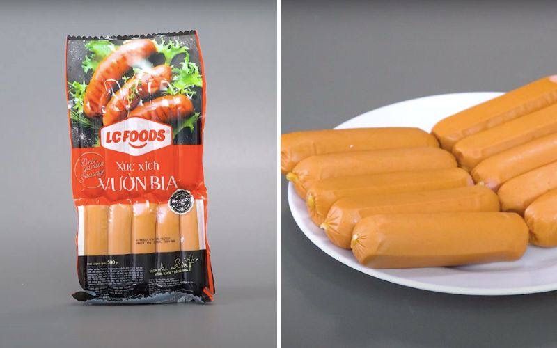 Xúc xích vườn bia LC Foods 500 gr – Lins Food Mart