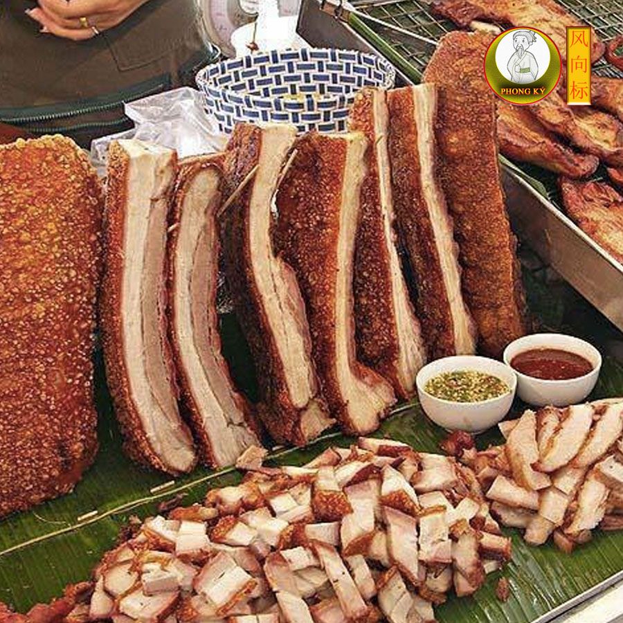 Thịt ba rọi heo quay – Lins Food Mart