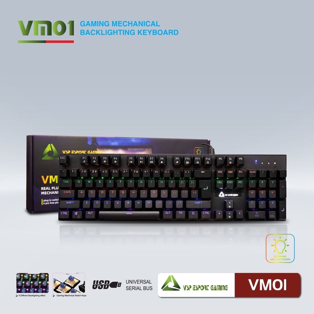 Bàn phím cơ VM01 – Lins Food Mart