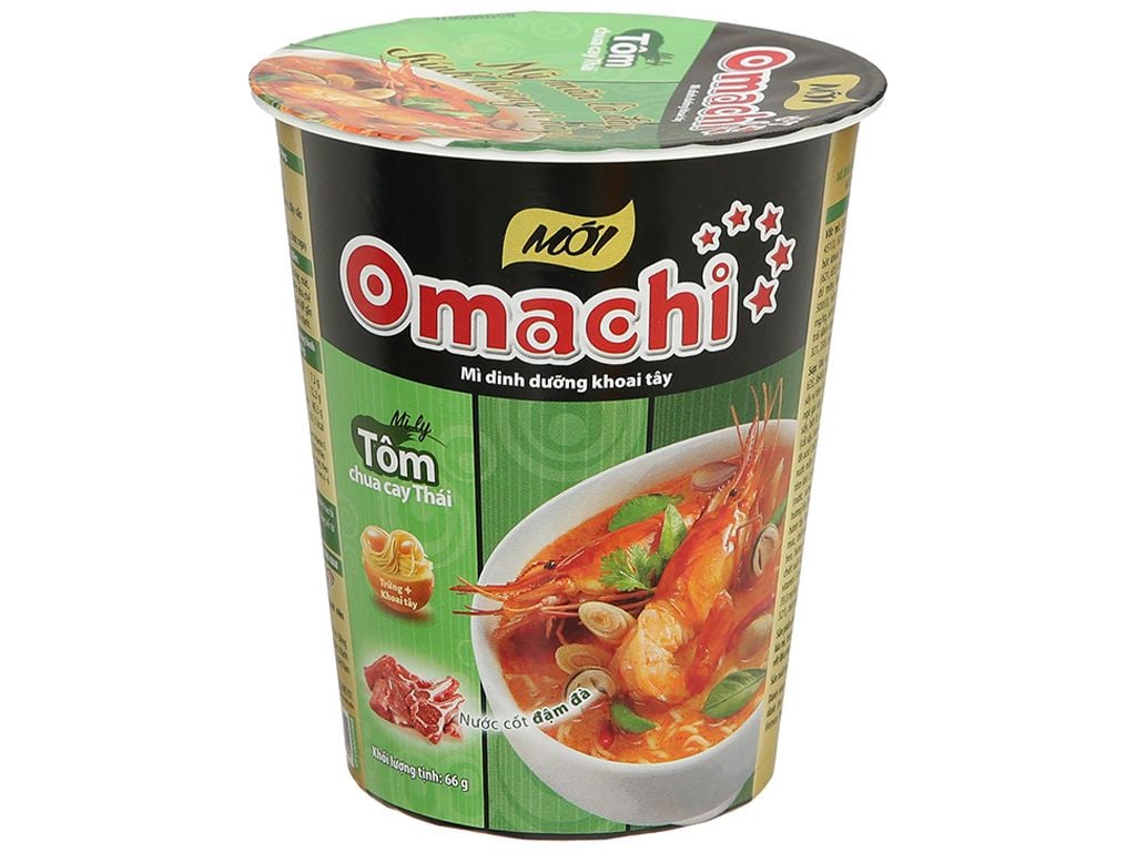 Mì Omachi ly sườn hầm – Lins Food Mart