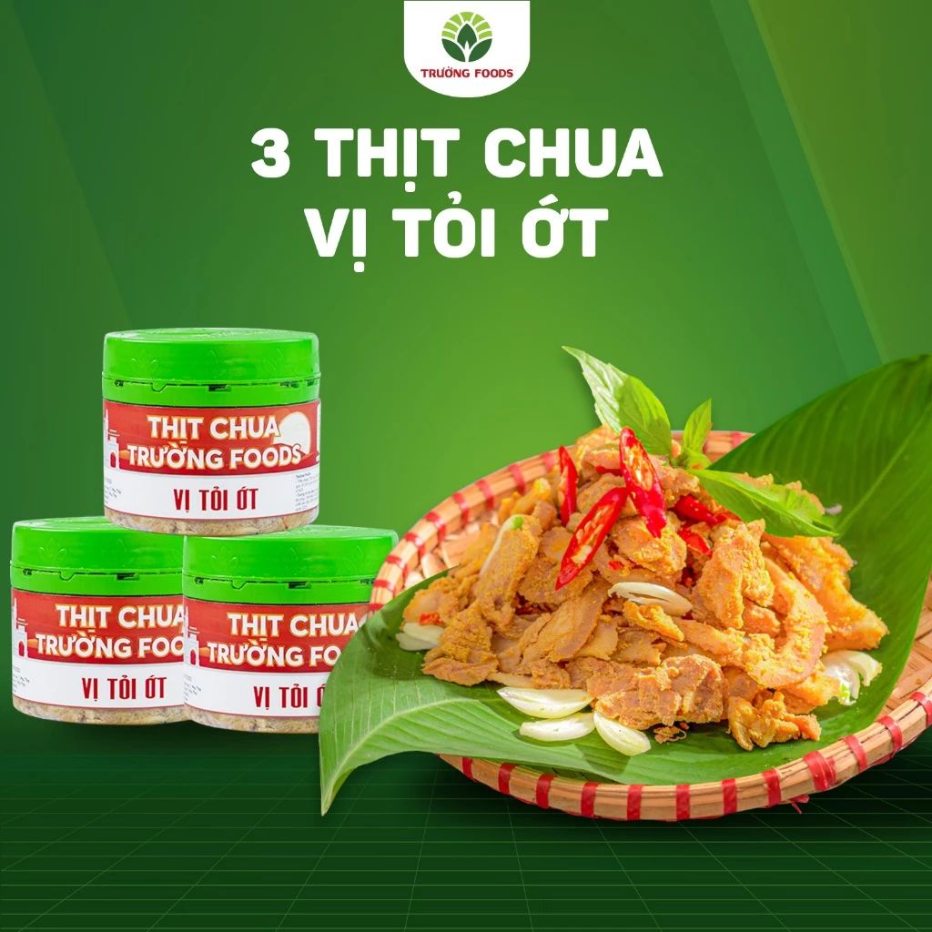 Thịt chua tỏi ớt Trường Foods – Lins Food Mart