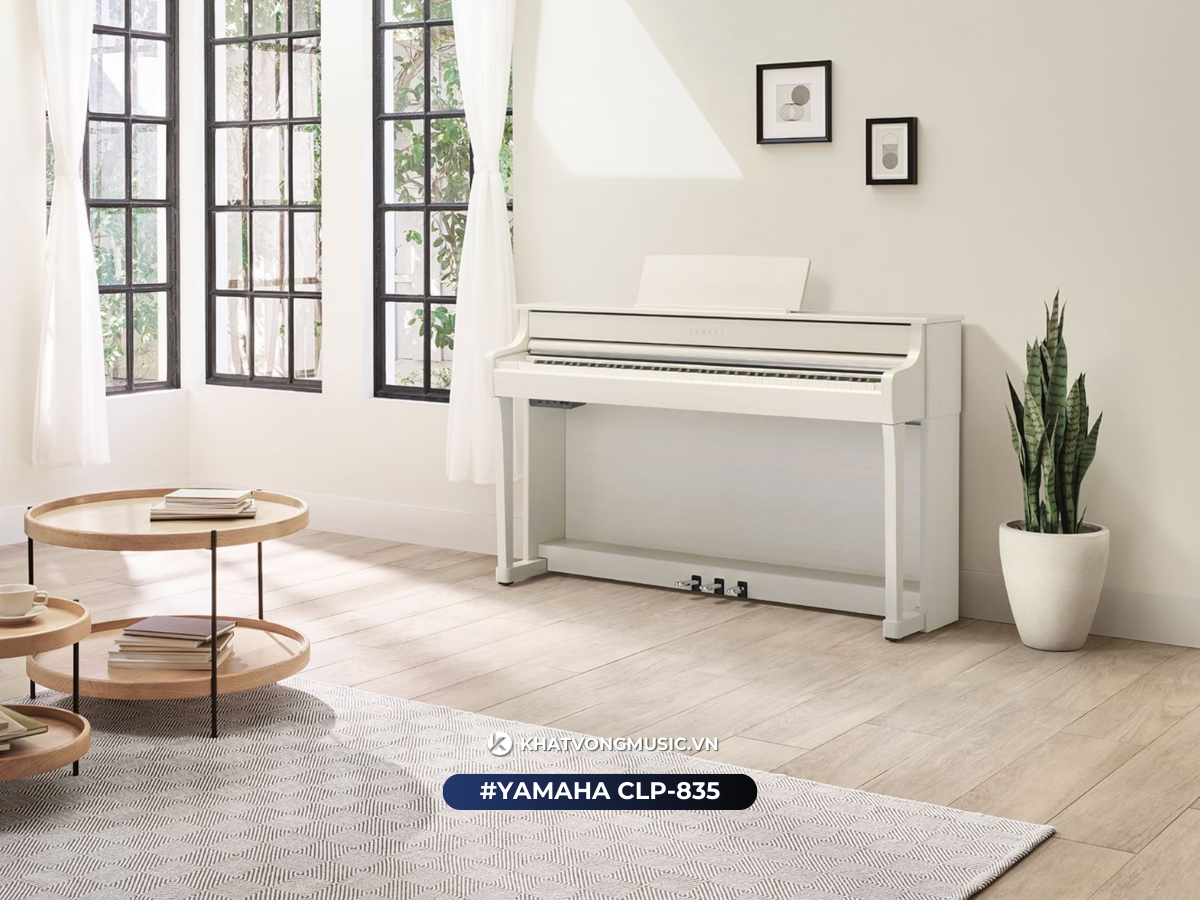 Piano Yamaha CLP-835 | CLP-800 series | Piano điện mới ra mắt 2024 ...