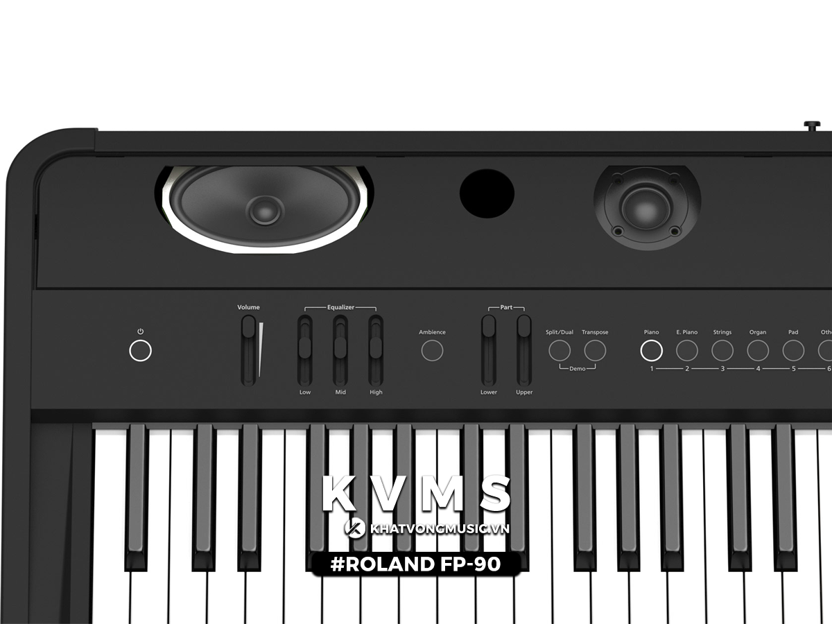 Piano Roland FP-90 đẳng cấp portable piano – Khát Vọng Music Center