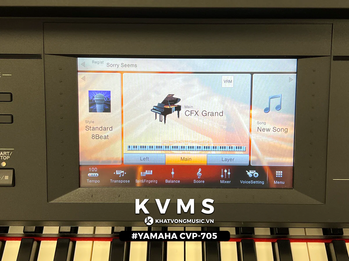 Piano Digital YAMAHA CVP 705