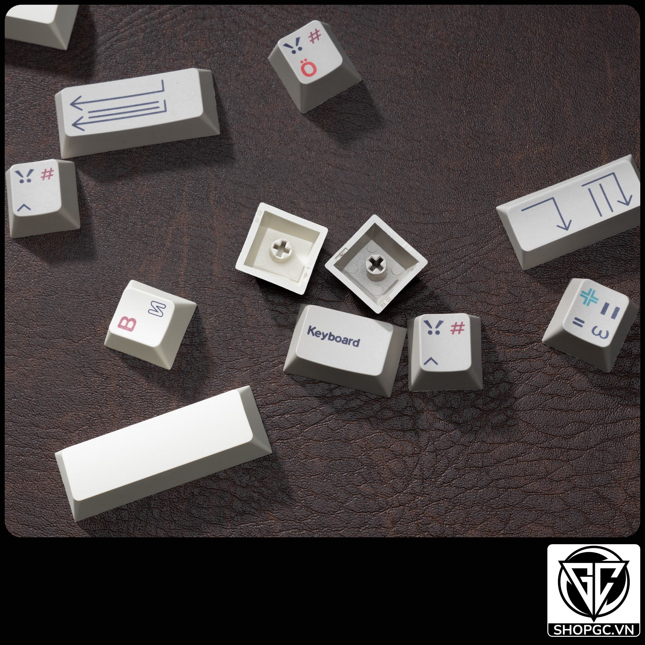 Keycap XMI CLONE 6085 | Keycap 6085 Hollow Red Russian Sub Legend Nhựa ...