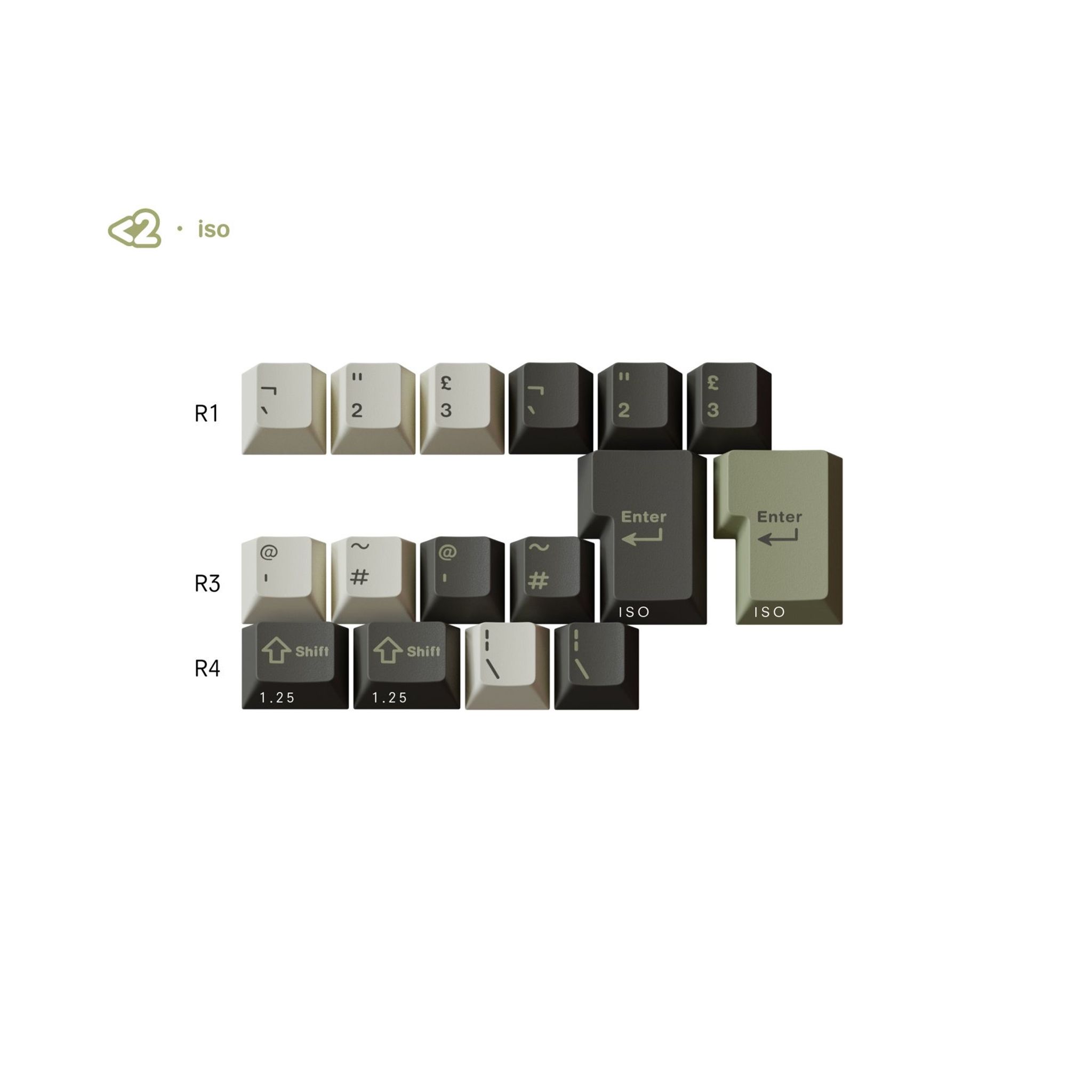 GMK Olive R2 – GC Gear