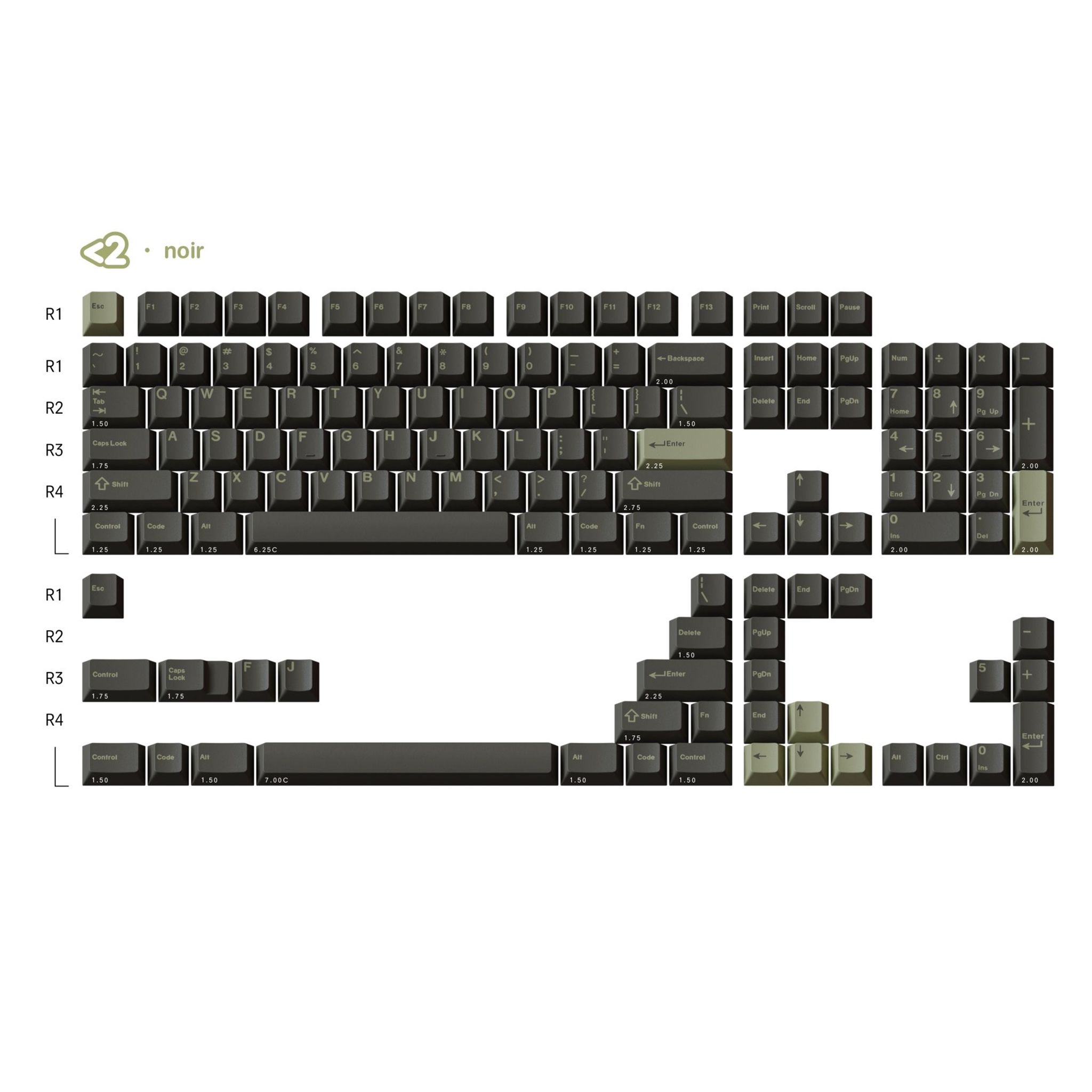 GMK Olive R2 – GC Gear