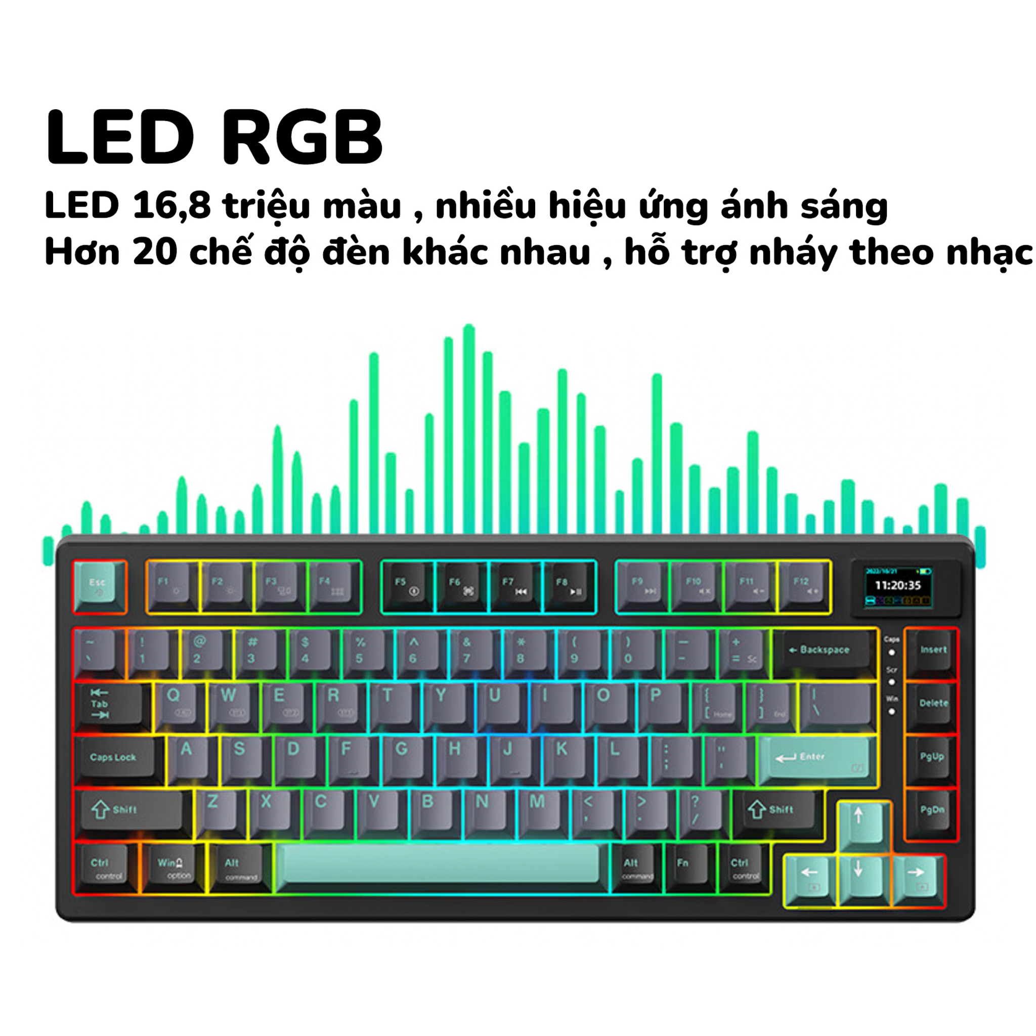 Bàn phím Monka 3075 V2 PRO – GC Gear