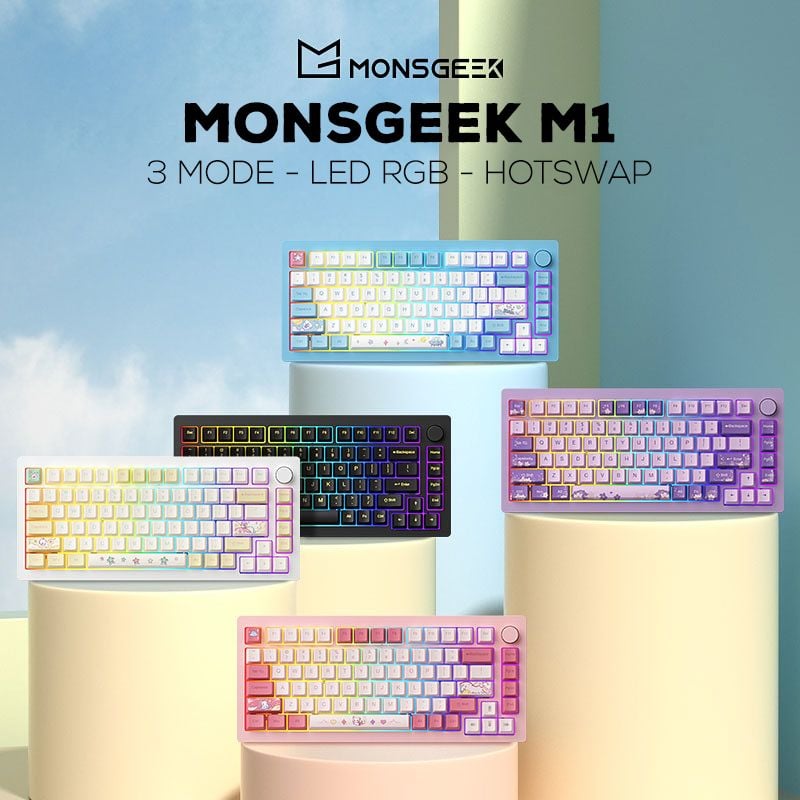 Bàn phím Monsgeek M1 - 3 Modes – GC Gear