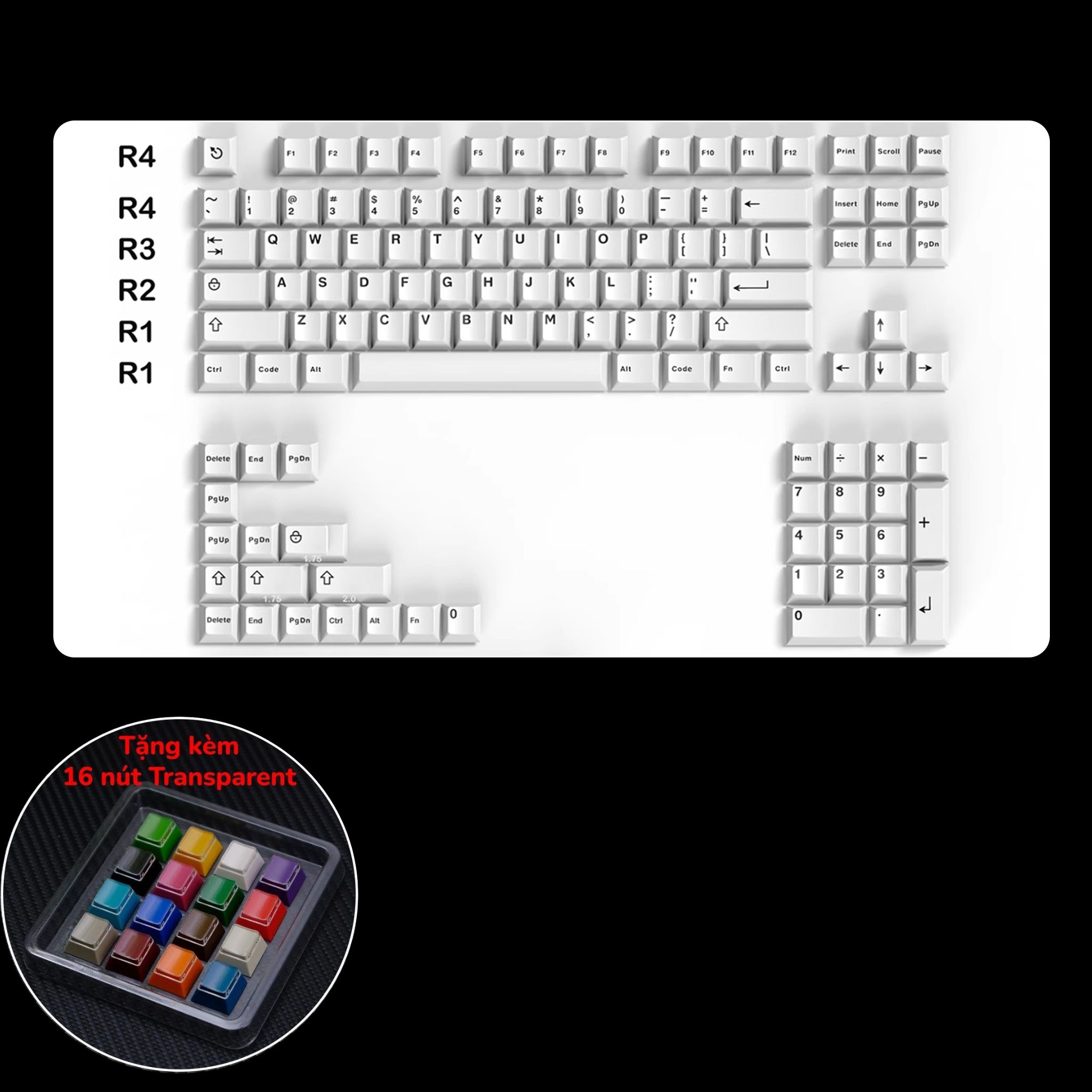 Keycap Aifei Bow & Wob – GC Gear