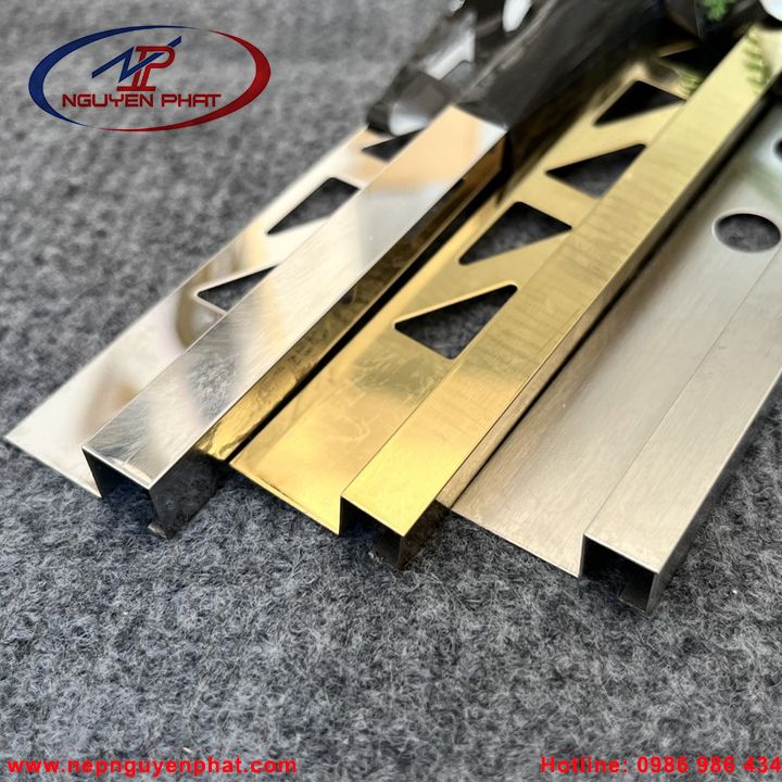 Nẹp Inox Ốp Góc Gạch Bo Vuông H10MM, Nẹp Ốp Góc Gạch Inox Bo Vuông ...