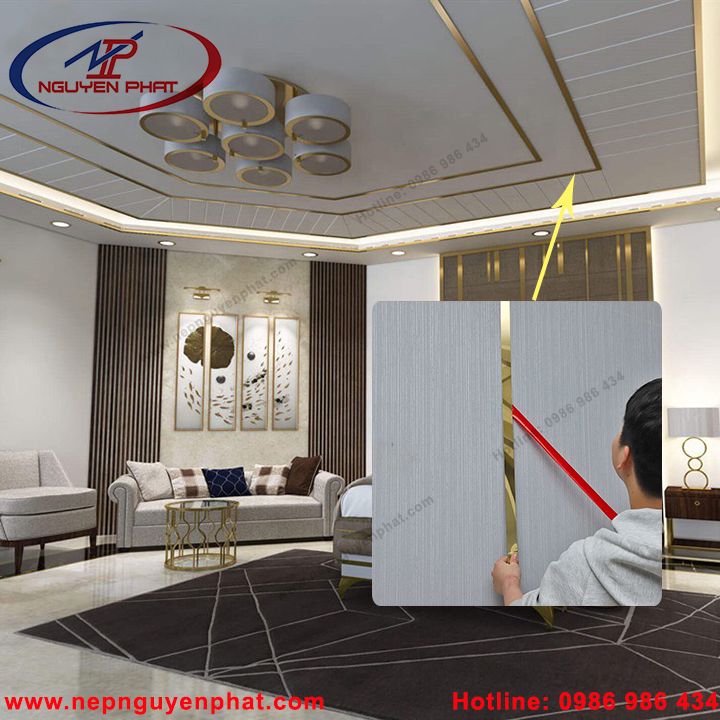 Lập Là Inox Dán Decal Trang Trí 30MM, La Inox Có Keo Dán Sẵn Giá Rẻ ...