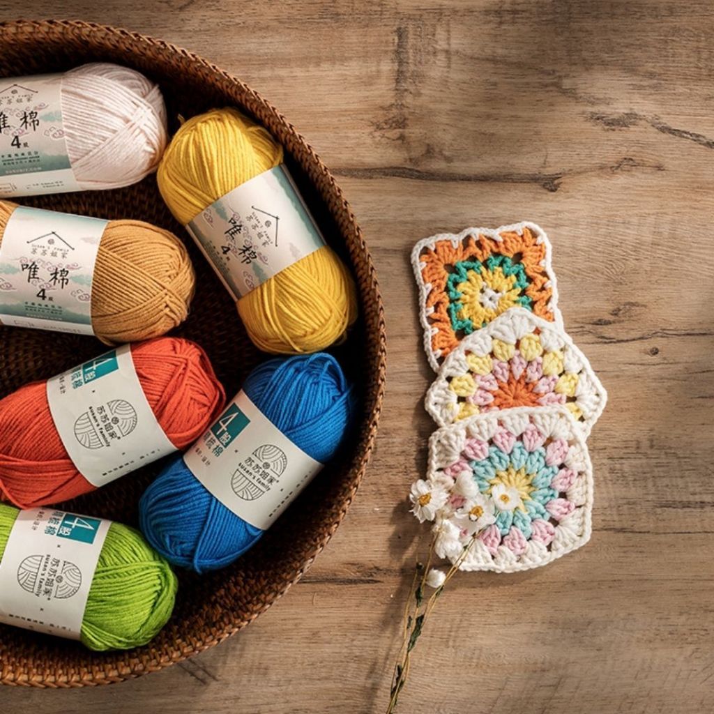 [Full Màu] Len Susan 4 | Màu 46 - 87 | Len đan móc thú bông | Len khôn ...