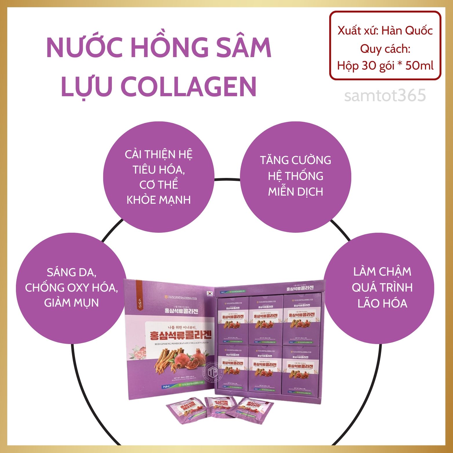 NƯỚC HỒNG SÂM LỰU COLLAGEN HÀN QUỐC – www.solifevietnam.com/www ...