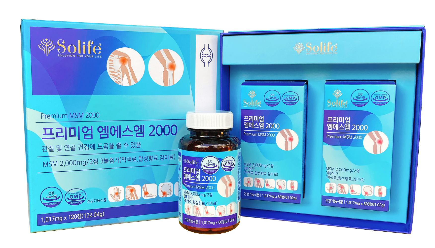 120 VIÊN BỔ SUNG XƯƠNG KHỚP SỤN PREMIUM MSM 2000 từ SOLIFE KOREA - BON – Solifevietnam