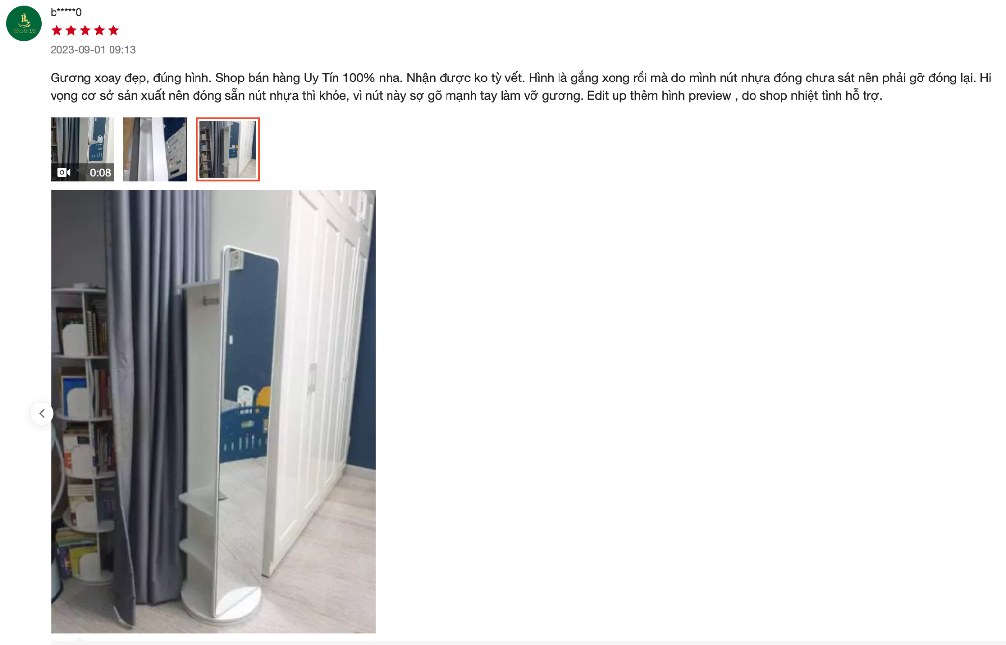 Gương Xoay 360 - GP285