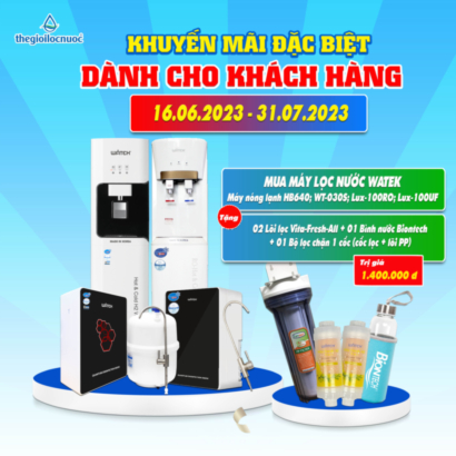 Máy lọc nước nóng lạnh nano Watek, Model: WT-030S-UF Tiết Kiệm Điện – aasieuthi