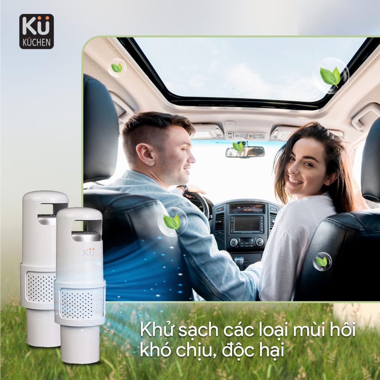 Máy lọc không khí ôtô KUCHEN KU K5B – aasieuthi