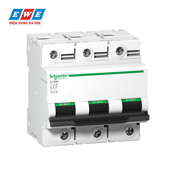 Aptomat MCB 3P 100A 10kA C120N A9N18367 Acti9 Schneider – Công ty Thiết ...