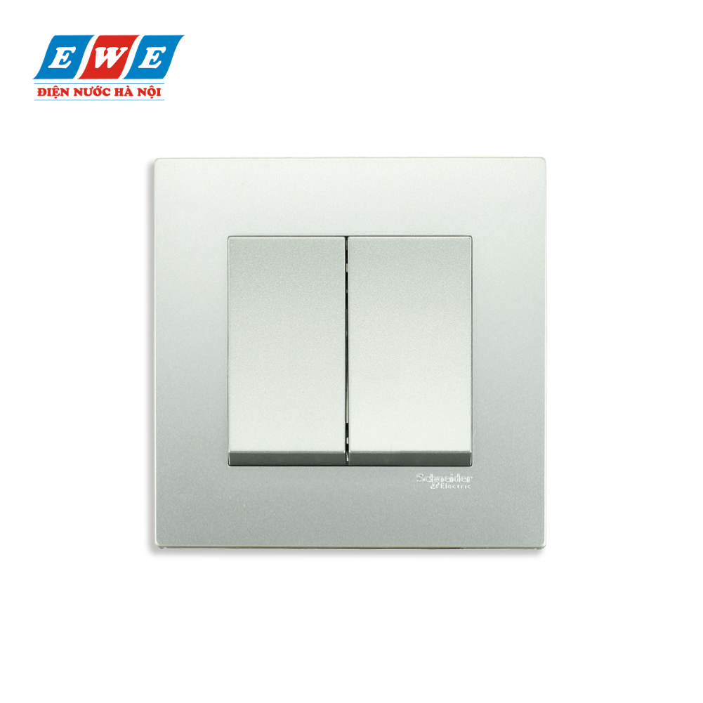Công tắc đôi 2 chiều KB32_WE_G19 Vivace màu trắng Schneider – Schneider ...
