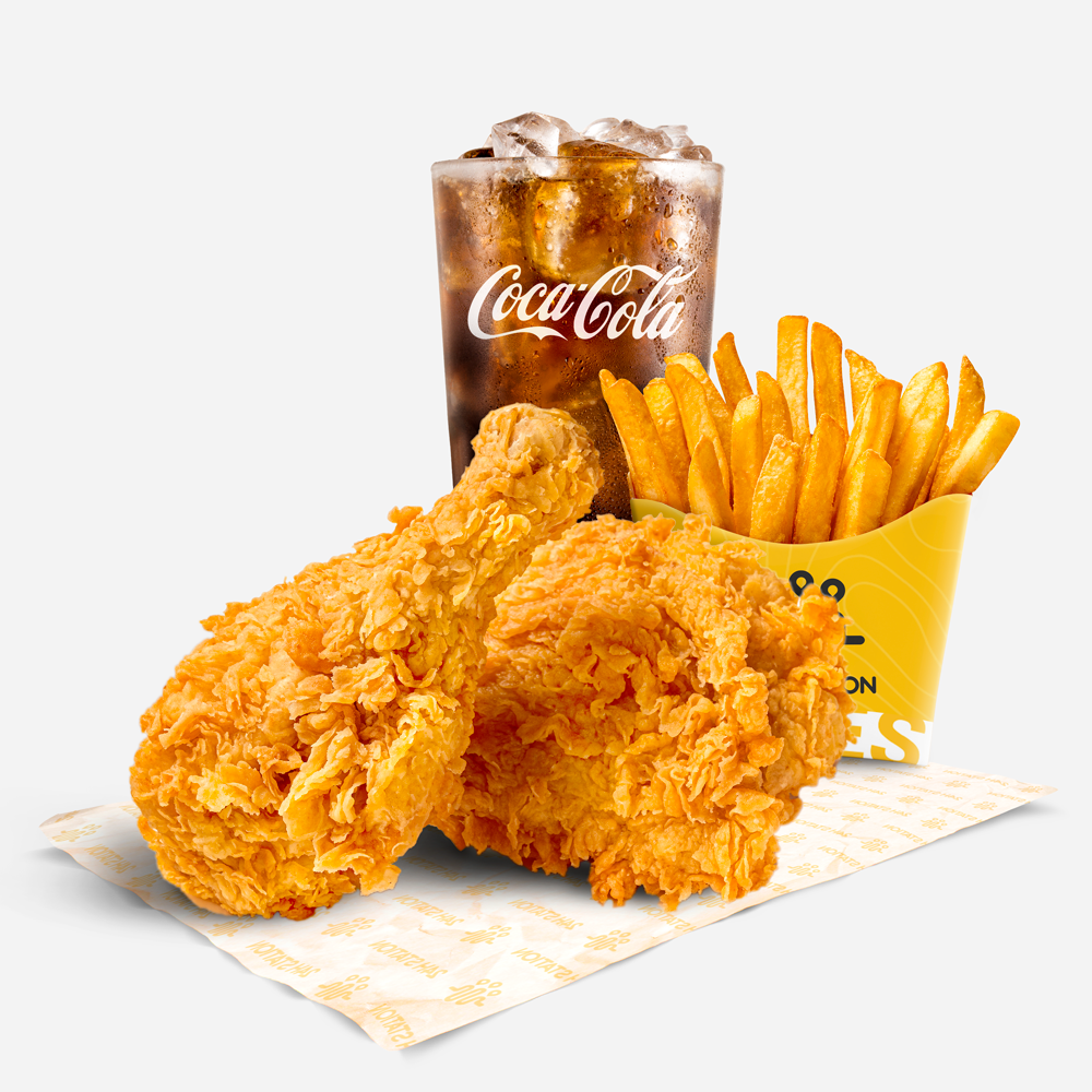 Combo C1: 2 Miếng Gà Rán Truyền Thống – 24h Station