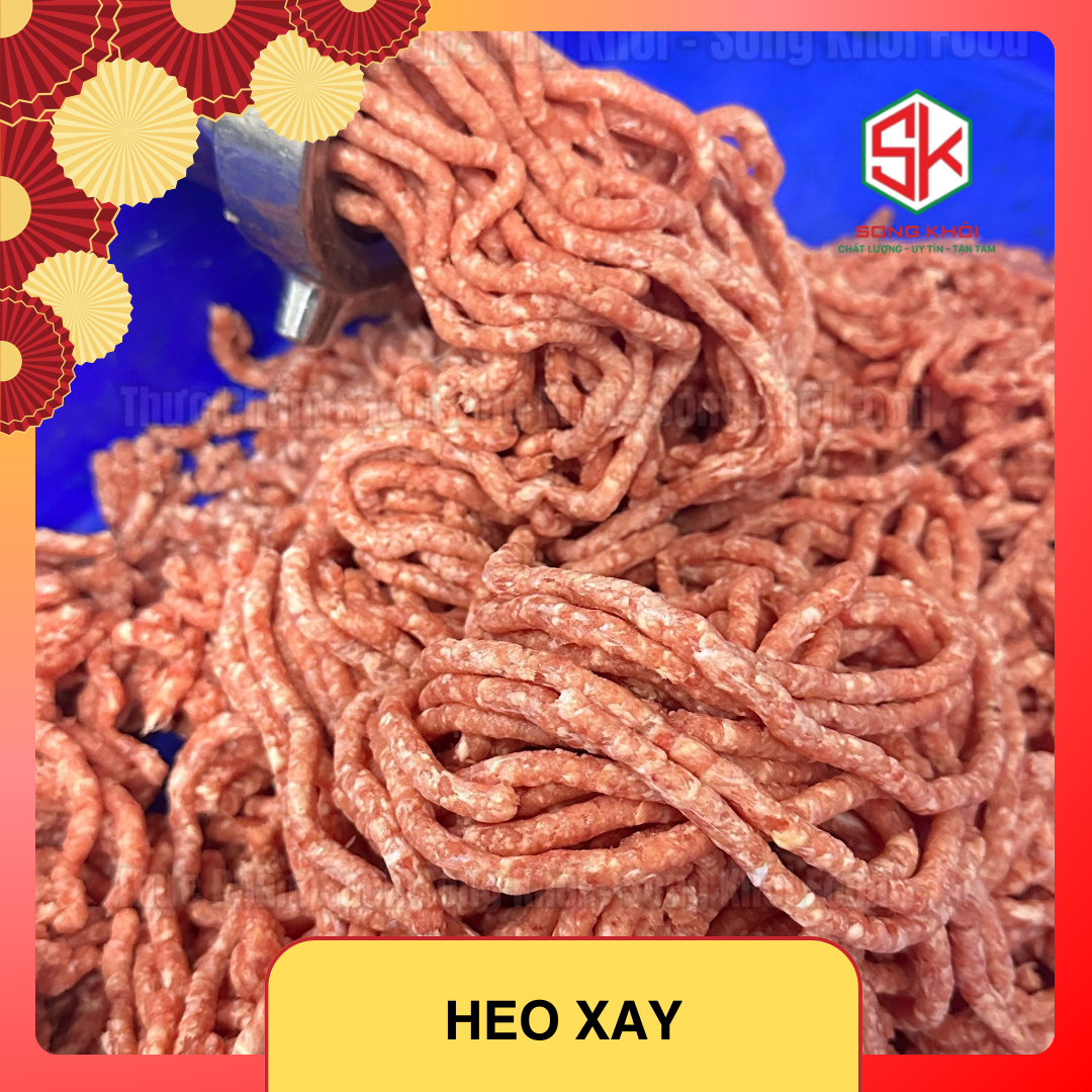 Thịt heo xay – thucphamsachsongkhoi